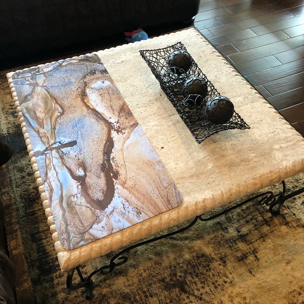 Epoxy Resin Desk Mat, Petrified Wood Mouse Pad, Mouse Pads, Large Mouse ...