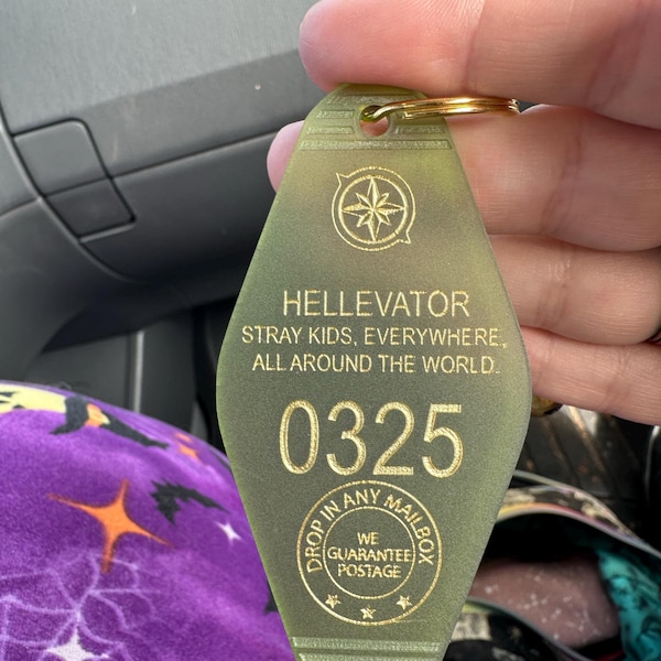 Custom Retro Motel Key Fob, YOUR CUSTOM TEXT, Custom Keychain ...