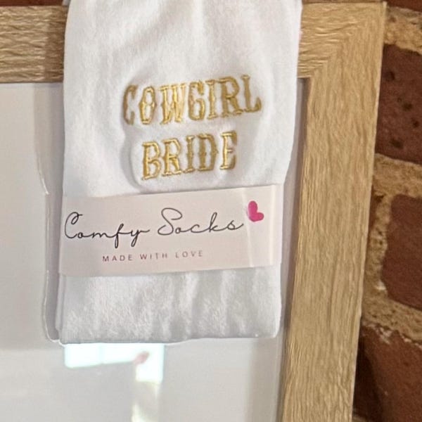 Princess Bride Socks, Custom Embroidered Lilac Flower Wedding Socks ...