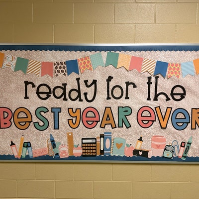 Math Bulletin Board or Math Classroom Door Decor Kit, Easy and Modern ...