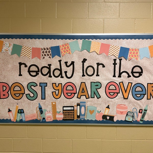 Math Bulletin Board or Math Classroom Door Decor Kit, Easy and Modern ...