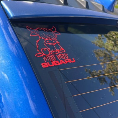 Mountain Decal for Your Subie - Etsy