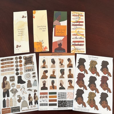 Mud Cloth Stickers black Girl Stickers African American - Etsy