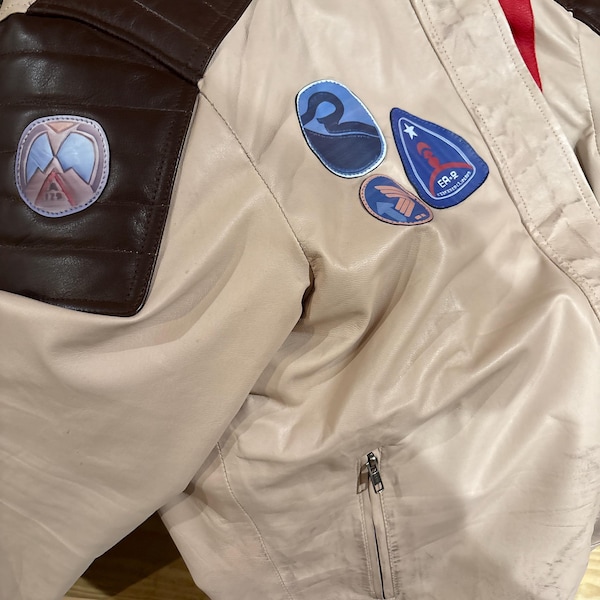 Arc Raiders Leather White Jacket Cosplay - Game Leather Jacket Cosplay ...