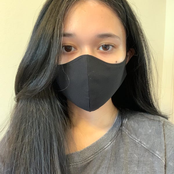 The Most Comfortable Mask EVER! All Black, Custom Made to Fit Your ...