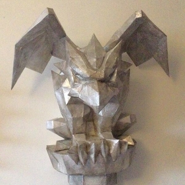 Gargoyles B, Papercraft , DIY , Low Poly , PDF Papercraft , Fantasy ...