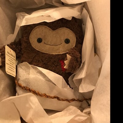 Big Foot Stuffed Toy, Big Foot Plushie, Kawaii Big Foot Plush Doll ...