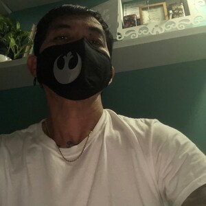 Chainmaille Mithril Fabric Face Mask for Renaissance Faires - Etsy