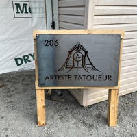 CORTEN (rusted) Steel LED Backlit Sign, Backlit, Business Sign-plaque ...