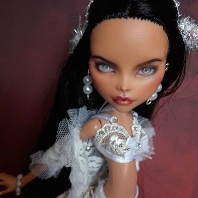 Obsidian Black Nylon Doll Hair for Rerooting - Etsy