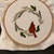 PDF Pattern 8 Cardinal Wreath Step by Step Beginner Embroidery Pattern ...