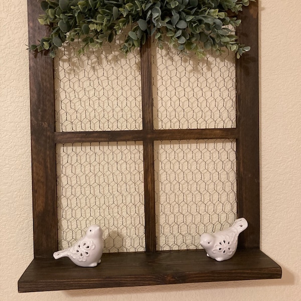 Best Seller Farmhouse Window Pane Decor, Farmhouse Window Frame Wall ...