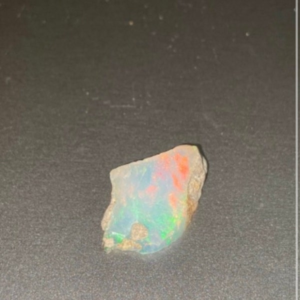 Opal Gemstone Fire Play Opal Ethiopian Opal Loose Cabochon Ring Size ...