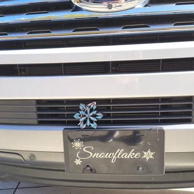 Snowflake Glass Mosaic - Etsy