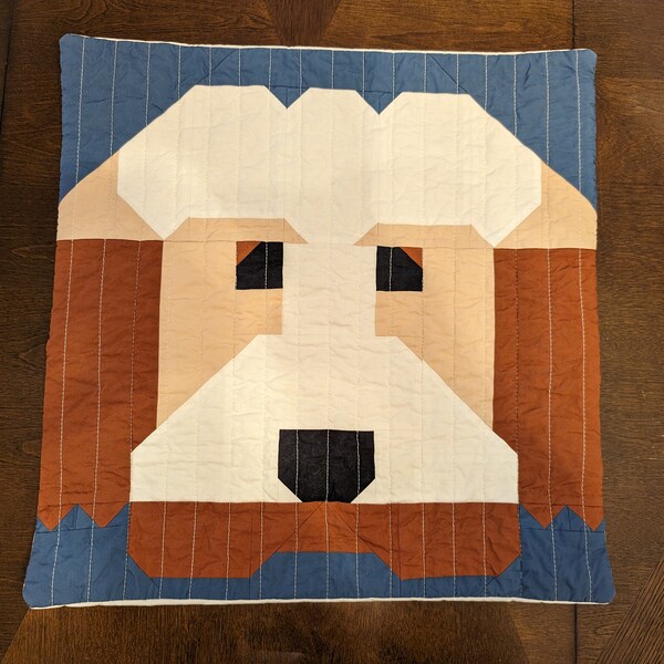 Goldendoodle Labradoodle Dog Puppy Quilt Block PDF Pattern -includes ...