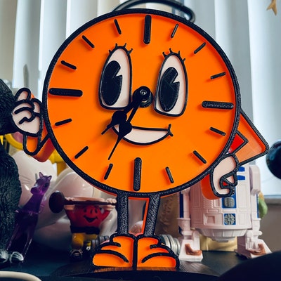 Miss Minutes Working Clock From Loki With FREE Magnet NEW Ghost Version ...