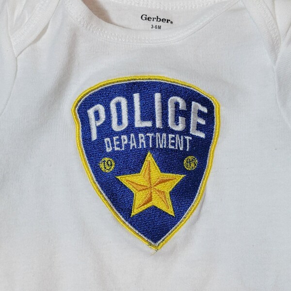 Police Badge - Machine Embroidery Design Police Service Embroidery ...