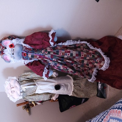 Handmade Country Mouse Design Cover for Solid Freshener - Etsy