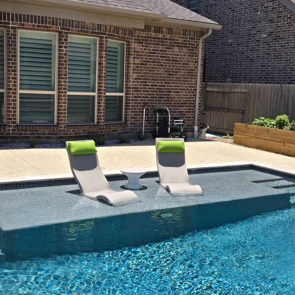 Adjustable Ledge Lounger, Outdoor Chair Headrest Pillow - Etsy