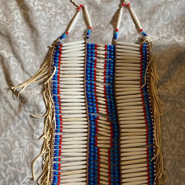 Painted Ledger Art Medicine Wheel Fringe Moccasins - Native American ...