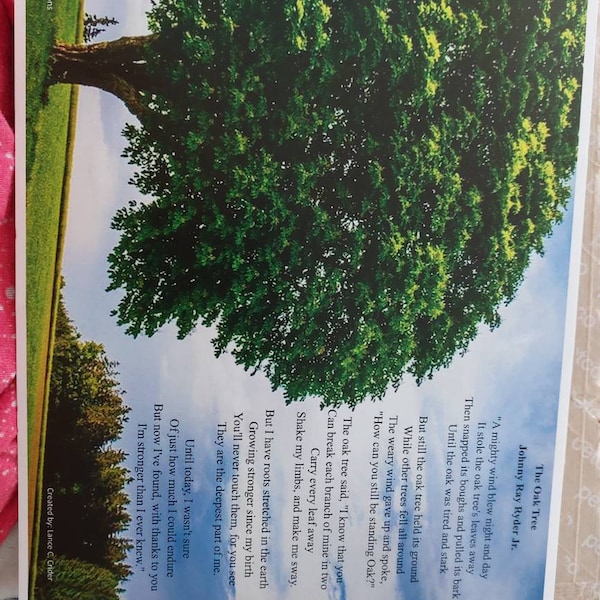 Trees Poem - Etsy