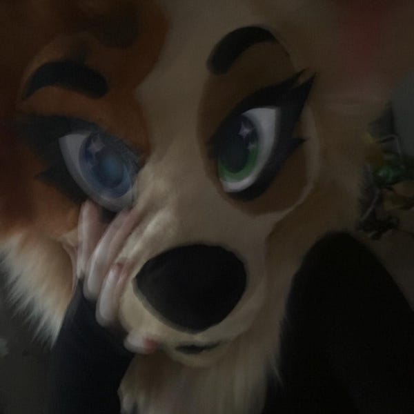 Premade Steampunk Wolf Fursuit Mini Partial - Etsy