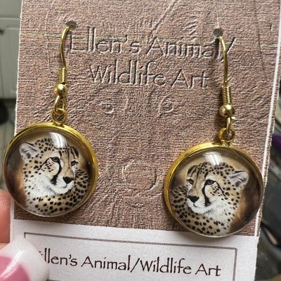 Snow Leopard Pendant, Snow Leopardcub, Jewelry, Big Cat, Snow Leopard ...