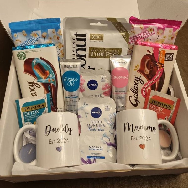 Luxury Mummy Daddy Pamper Hamper Couple Gift Wedding New House New ...