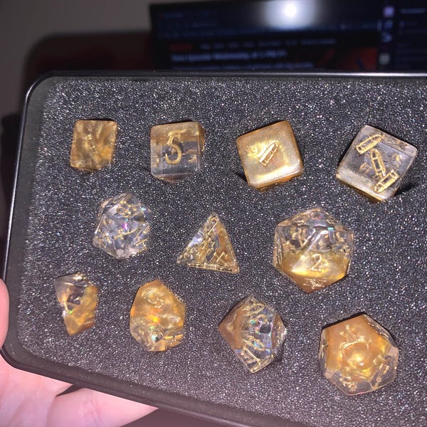 Wild West Exclusive 11 Dice Set | Cowboy Gunslinger Themed DND DICE ...