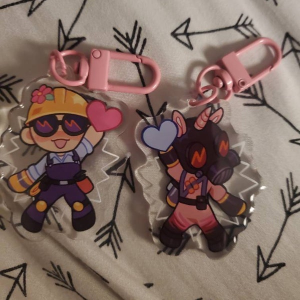 2in TF2 Mercenary Double-sided Charm (RESTOCKED!) - Etsy