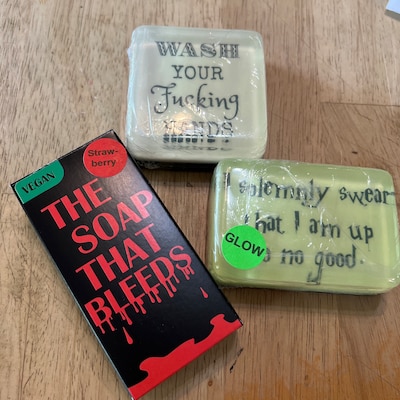Soap That Bleeds Bleeding Soap Horror - Etsy