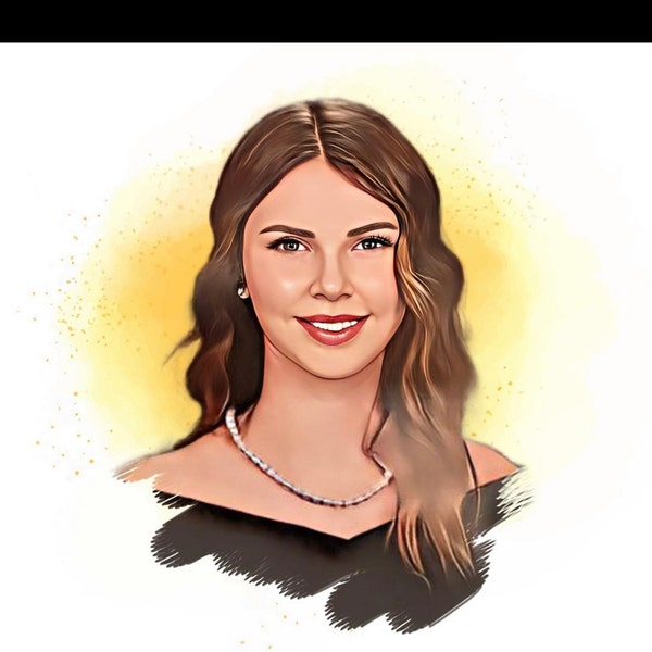 Cartoon Portrait From Photo, Social Media Profile Picture, Cartoon ...