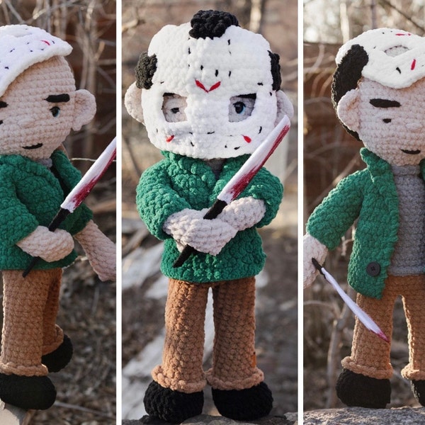 Jason Crochet Pattern amigurumi Pattern, Photo Tutorial, PDF Pattern - Etsy