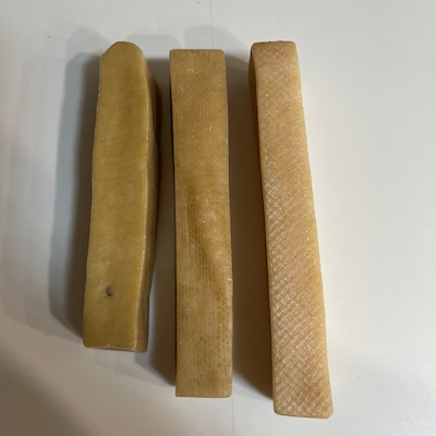 5 Chews VALUE BUY XL Thick Halves All Natural Yak Milk Himalayan Dog ...