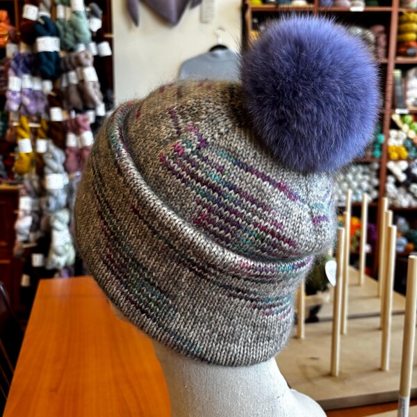 Fluffy Fur Trapper Hat for Women | Raccoon Fur Ear Flap Hat | Oversized ...