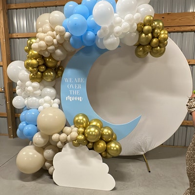 7ft Half Moon Backdrop Digital Template - Etsy