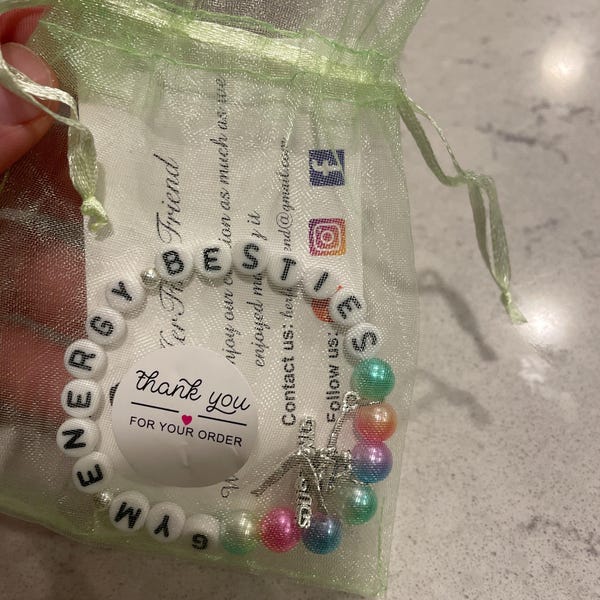 Personalized Tropical Flower Charm Bracelet - Perfect Luau Party Favor ...