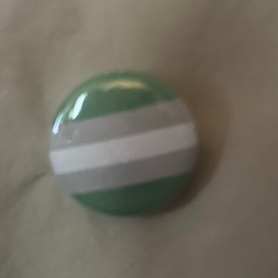 Aroace Aro Ace Pride Flag Pin Round Circle Button 1 - Etsy