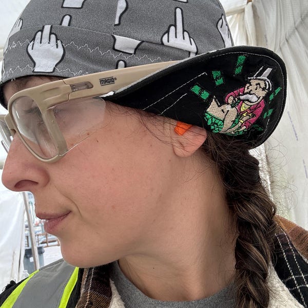 Solid Navy Welding Cap | Welding Hat | Kromer | Solid Color| Customize ...