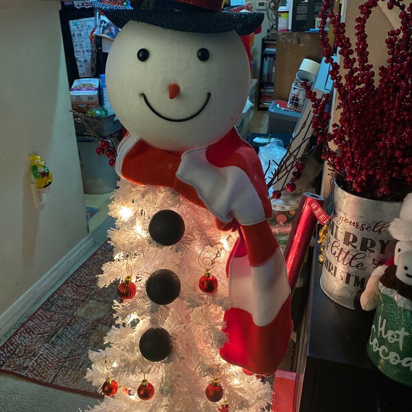 Red and White Striped Fleece Scarf Christmas Candy Cane Scarf Patchwork ...