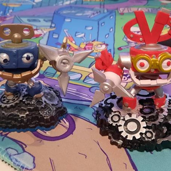 Custom Skylanders Bone Chompy Figure - Etsy