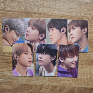 BTS Photocard, BTS Cellphone Themed Card Version 2, Jungkook V Jimin ...