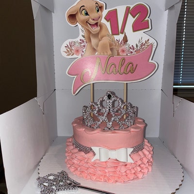 Printable Nala Girl Cake Topper, Nala Lion King Cake Topper Birthday ...