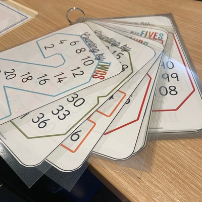 Skip Counting Cards, Printable Multiplication Resources, Homeschool ...