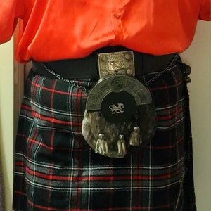 Scottish Welsh Dragon Kilt Set Men's Wedding Kilt Outfit & 10 Pieces ...