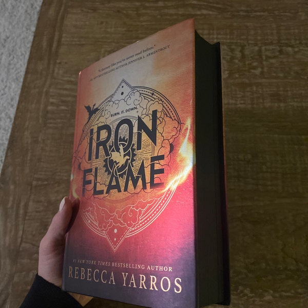 Fourth Wing Custom Sprayed Book Etsy