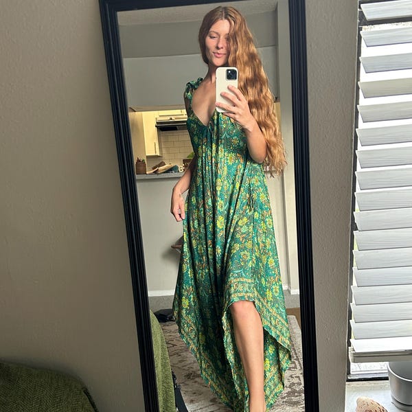 Flowy Silk Jumpsuit, Boho Outfit, Fall Jumper, Hippie Outfit, Free ...