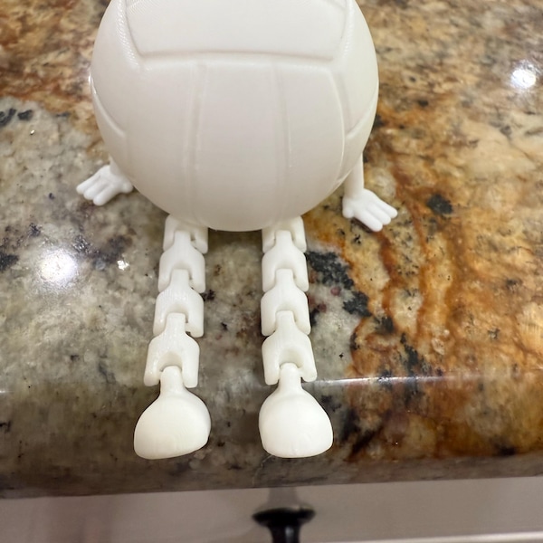 Volleyball Desk Decor - Volleyball Buddy - Fun Volleyball Gift - Etsy