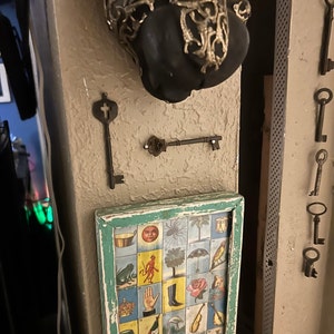 Antiqued Bronze Skeleton Key Pendants, Ornate Key, Antique Key, Cross ...