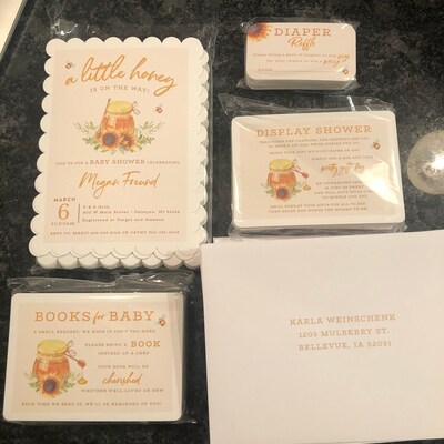 Succulent Baby Shower Invitations, Desert Baby Shower, Greenery Baby ...